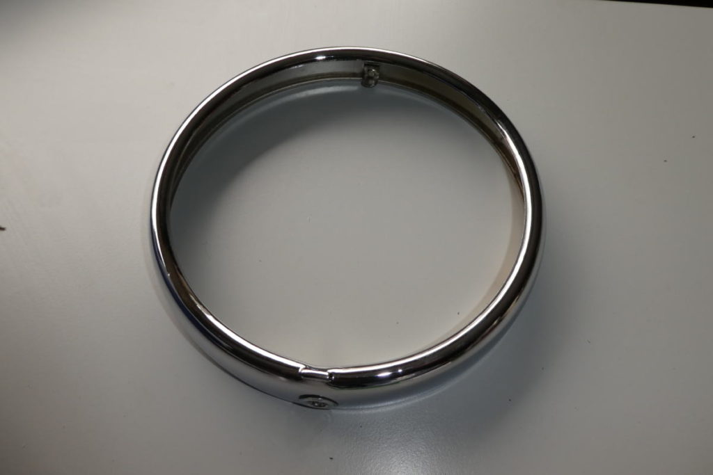 chrome headlamp rim 8" – De Groot BSA