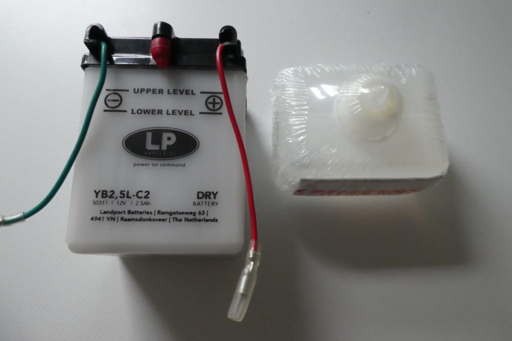 12 volt battery – De Groot BSA