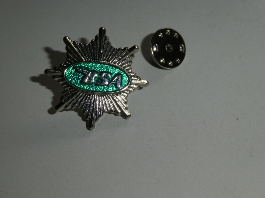 lapel-pin badge BSA star – De Groot BSA
