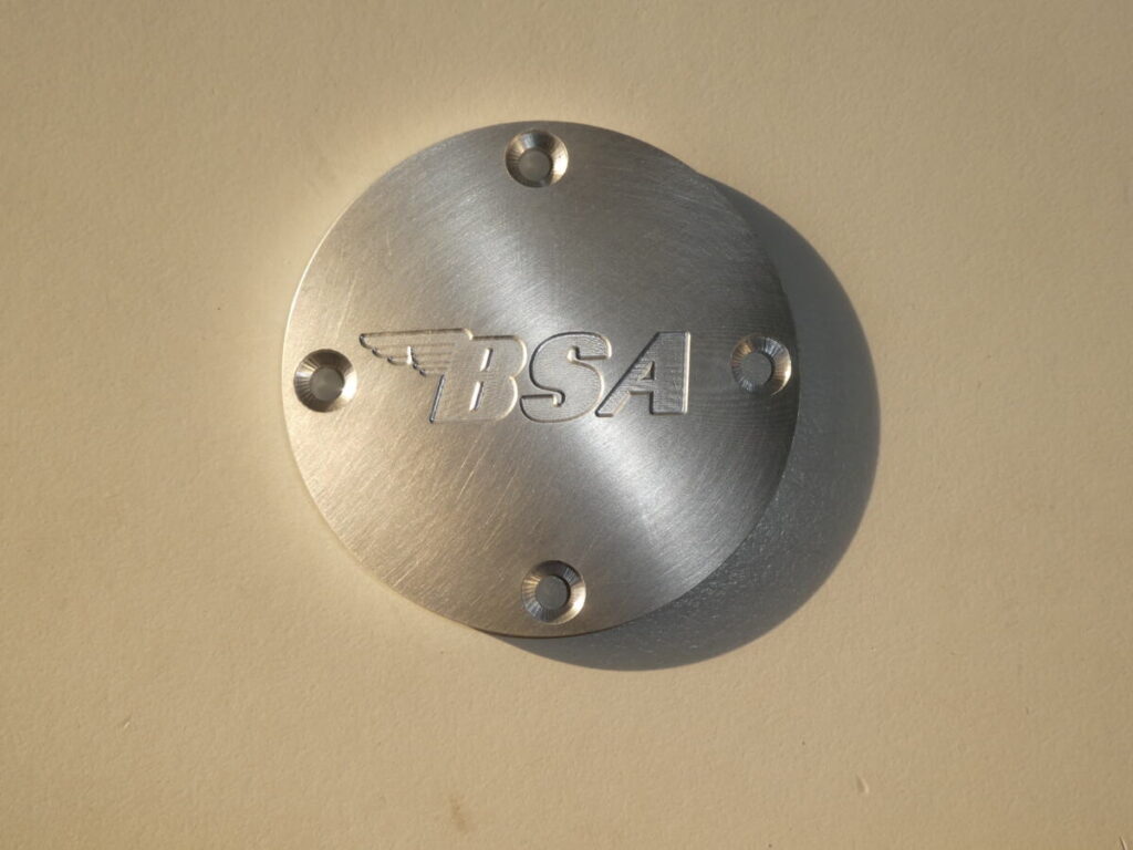 primaire case inspection cover BSA A65 – De Groot BSA